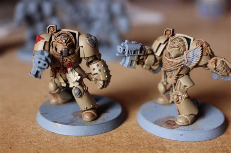 Spungehammer Painting Deathwing Terminators Unit Finished Hobby Journal