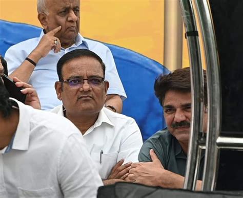 Aap Workers Stage Protest Outside Raaj Kumar Anands Delhi Residence Outlook India