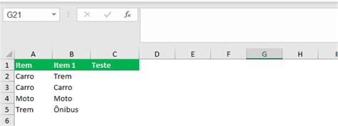 Como Comparar Colunas No Excel Aprenda De Maneira Rápida