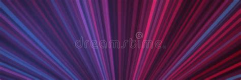Abstract Background With Converging Lines In Shades Of Blue And Red Creating A Dynamic Effect