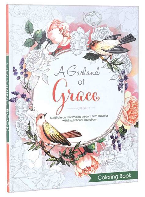 A Garland Of Grace Adult Coloring Books Series Koorong
