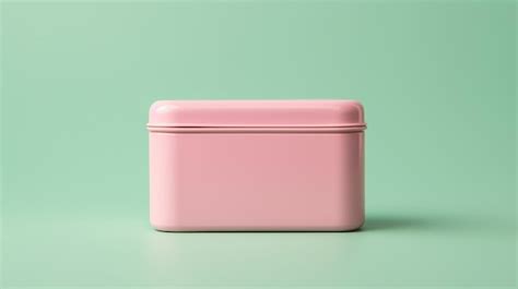 Premium Ai Image Empty Food Container