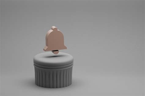 Premium Photo Beautiful Abstract Illustrations Notifications Symbol Icons On A Column And