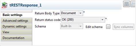 Configuring The Trestresponse Component Docs For Esb X Talend Skill