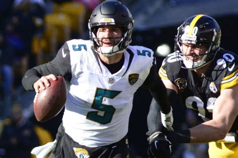 Jacksonville Jaguars Qb Blake Bortles Silences His Critics