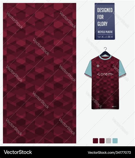 Geometry Abstract Claret Background Fabric Pattern