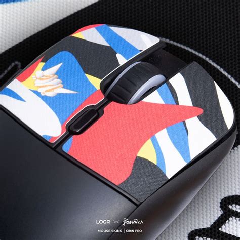 เมาส์กริป Loga Premium Mouse Skins Benzilla Edition Mouse Grip
