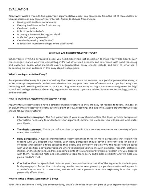 evaluation pdf
