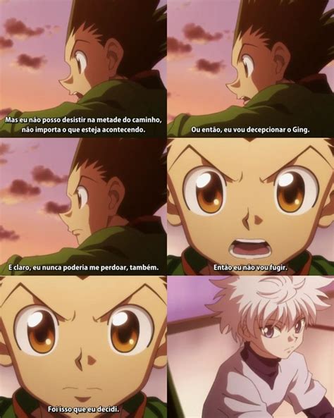 Gon Freecss X Killua Zoldyck Não Me Importo Eu Decidi Decidi