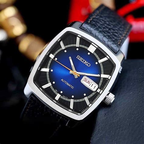 Seiko Snkp27 Đồng Hồ Nam Cơ Automatic Hardlex Crystal Japan Watch