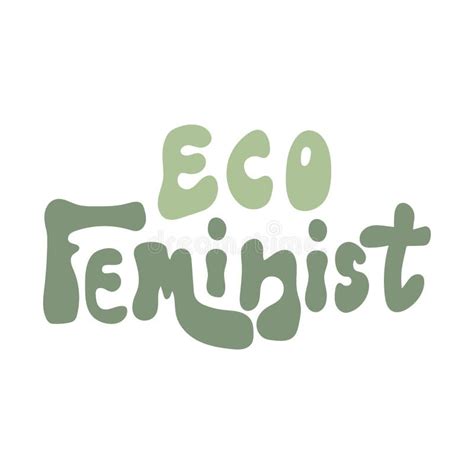 Letalidad Con Dibujos A Mano De Eco Feminista Ilustración Del Vector