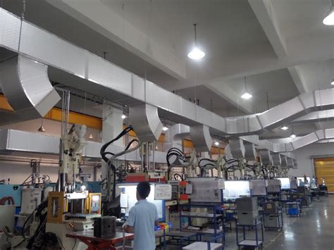 Supply Large Scale Venue Polyurethane Foam Duct Connected By Flange Air