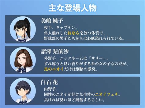 ナイン 女性上位ニオイ責め特化サウンドノベル [サークルもちべや] Dojindb 同人db