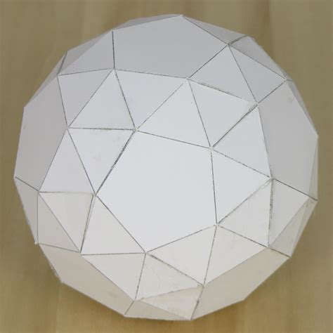 Paper Snub Dodecahedron