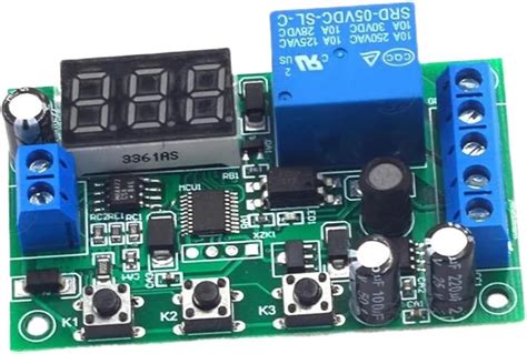 Dc5v12v24v7 30v Current Detection Relay Module Digital Display Overcurrent Alarm