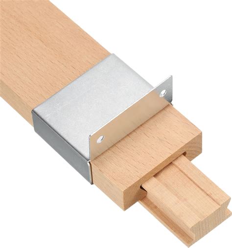 Uxcell 2 Sets Wooden Drawer Slides With Metal Slide Glide Bracket