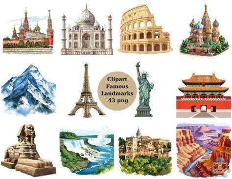 Landmark Clip Art