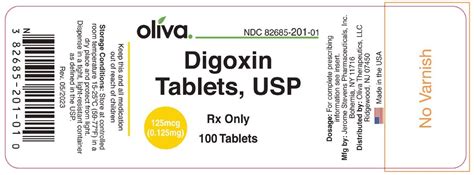 Digoxin Tablets Package Insert