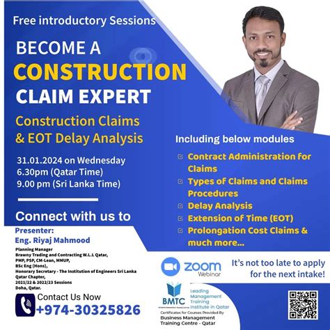 Construction Claims And Eot Delay Analysis Course Prepare Yourself For