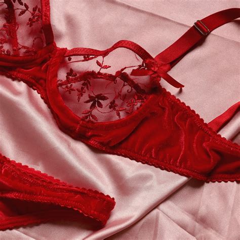 Lace Lingerie Set Etsy