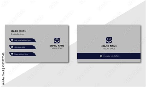 Blank Visiting Card Design