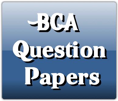 C Programming Question Paper Of BCA D 1st Semester Download Question Paper 1 NORTH INDIA