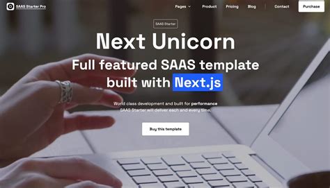 Saas Starter Nextjs And Tailwindcss Saas Starter Kit