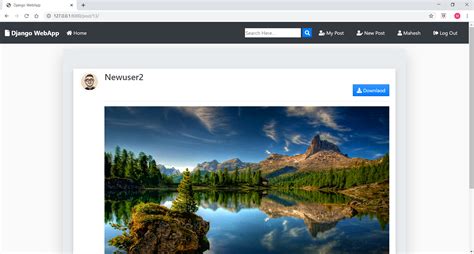 Github Smahesh29django Webapp This Is A Web App Created Using