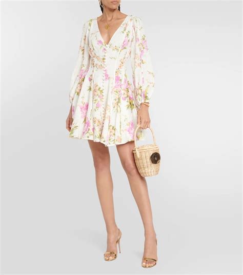 Rachel Parcell Rachel Parcel Tiered Long Sleeve Fit Flare Minidress In