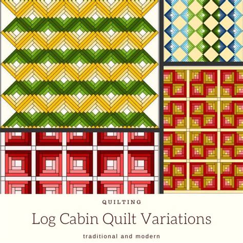 Log Cabin Quilt Layout Variations Epida Studio
