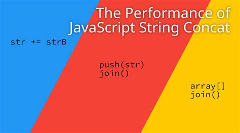 The Performance Of Javascript String Concat By Zhongdong Yang Medium