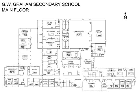 School Map Gw Graham Secondary