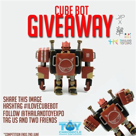Cube Bot By Jpx X The Duang Giveaway The Toy Chronicle
