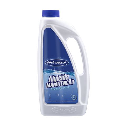 Algicida De Manutenção Previne Algas 1l Hidroazul Paraíso Piscinas