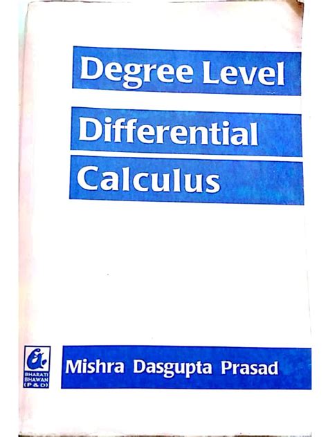 Differential Calculus Das Gupta Pdf