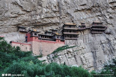 悬空寺摄影图 国内旅游 旅游摄影 摄影图库 昵图网