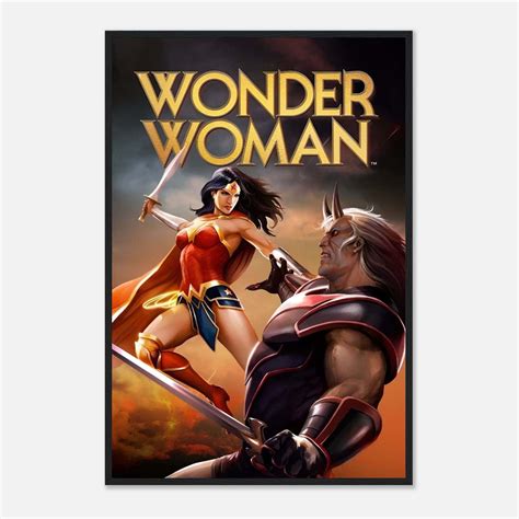 Wonder Woman 2009 Movie Poster Print Citiesbox