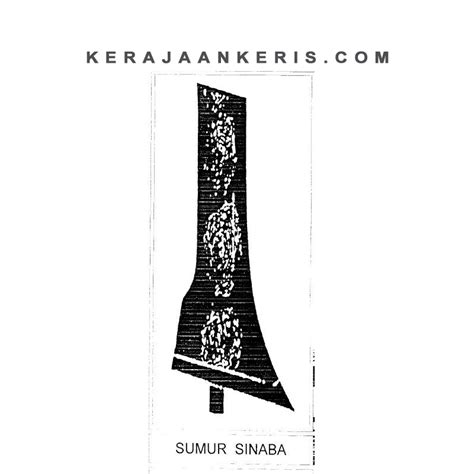 Keris Pamor Sumur Sinaba Kerajaan Keris