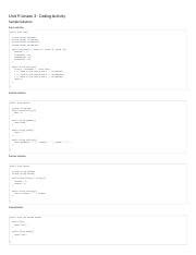 Unit Lesson Coding Activity Pdf Unit Lesson Coding Activity Sample Solution Farm