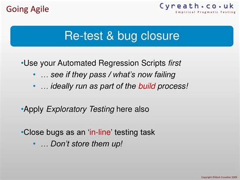 going agile uk tmf april 2011 without tears or lactic acid ppt download
