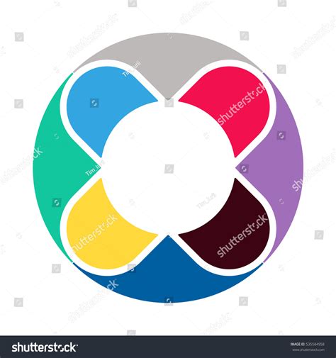 Infographics Vector Diagram Pattern Pie Chart Stock Vector Royalty Free