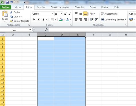Seleccionar Varias Filas O Columnas Consecutivas En EXCEL AYTUTO Blog