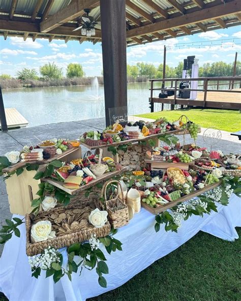 Beautiful And Tasty Charcuterie Table Wedding Ideas