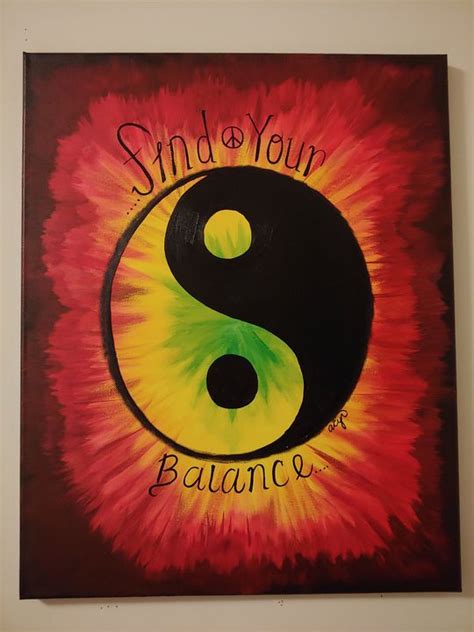 Yin Yang Art Abstract
