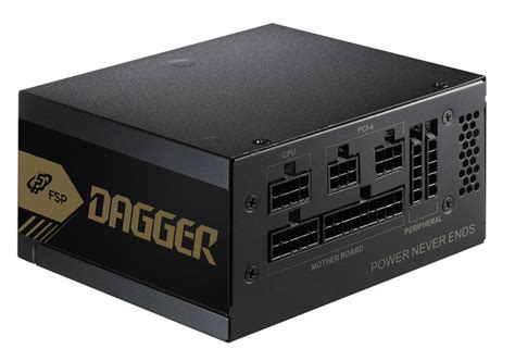 FSP Dagger Nuevas Fuentes Modulares SFX De 500 Y 600W 80 Gold