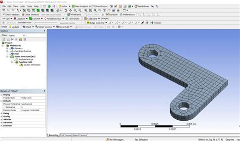 ANSYS workbench 里的mechanical不知如何加约束和力求助 仿真模拟 小木虫 学术 科研 互动社区
