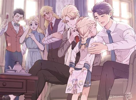 Dio Brando Giorno Giovanna Jonathan Joestar Erina Pendleton Robert