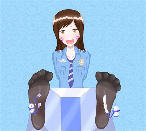 Tickle Nylon Feet Tickle Dva By Akenosmile On Deviantart