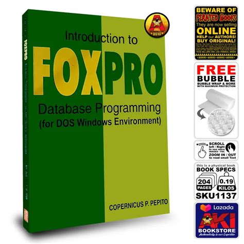 Authentic Introduction To Foxpro Database Programming For Dos Windows