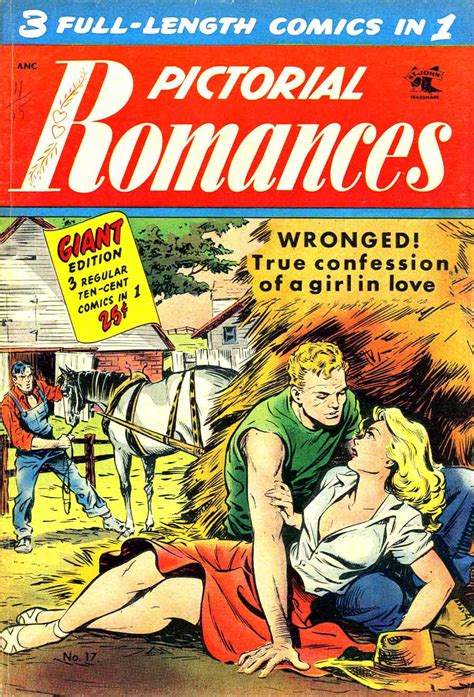 Pictorial Romances 17 Matt Baker Art Cover And Reprints Joe Kubert